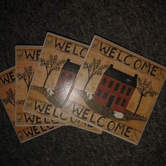 Farm House | Accents | Farm House Country Cottage Decor Rustic Welcome ...